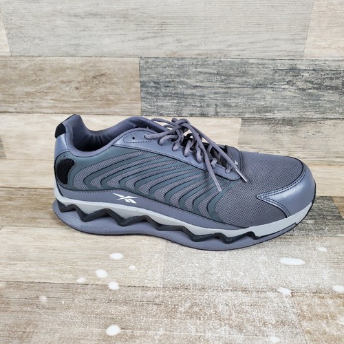 Reebok Zig Elusion Heritage Mens Work Shoes Sz 11.5 W Dark Gray Composite Toe 690774616493| eBay