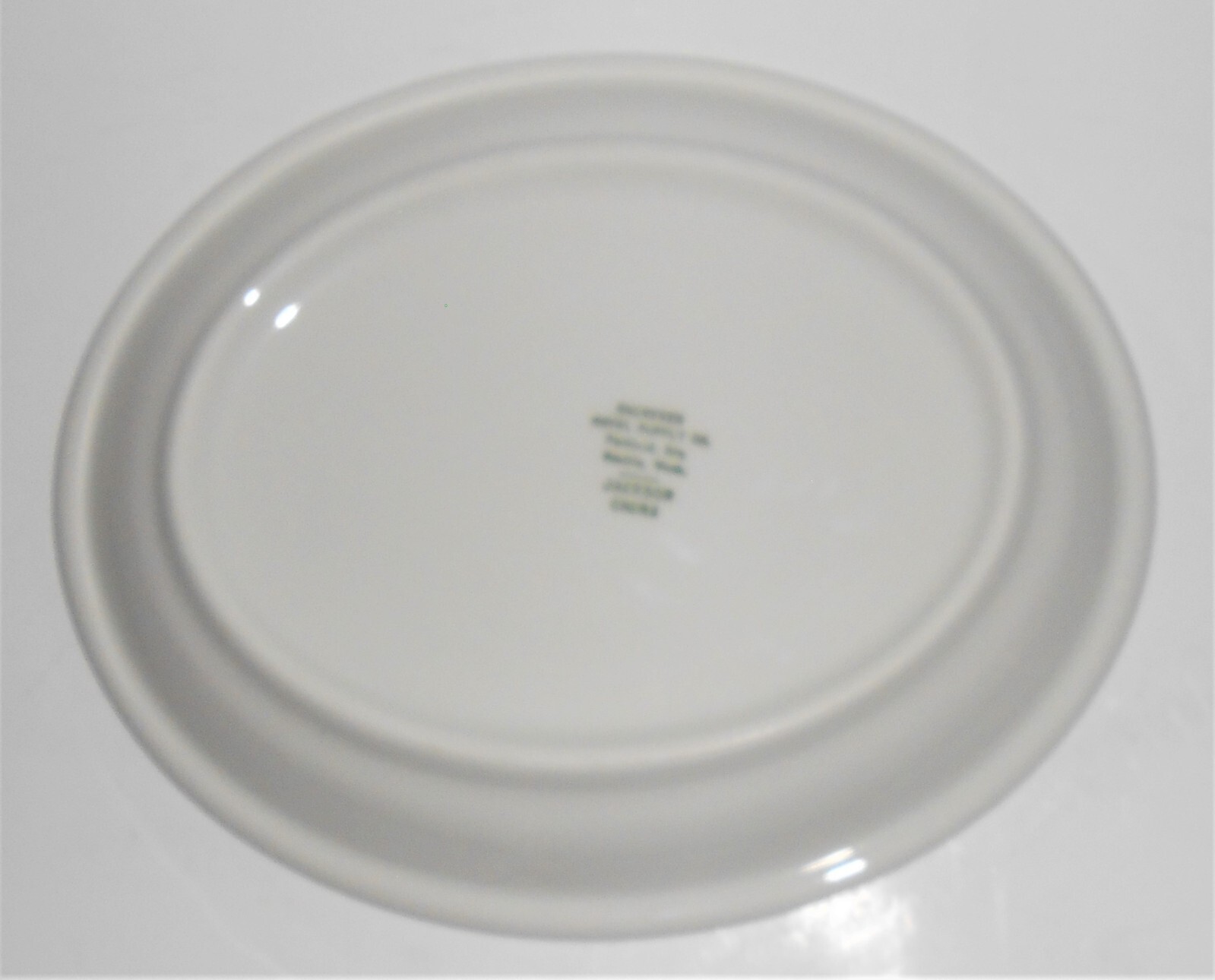 Jackson China Restaurant Ware Red Rose Airbrushed Platter | eBay