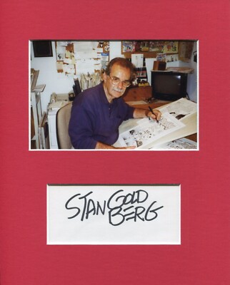 Stan Goldberg Archie Comics Artist Cartoonist Signed Autograph Photo ...