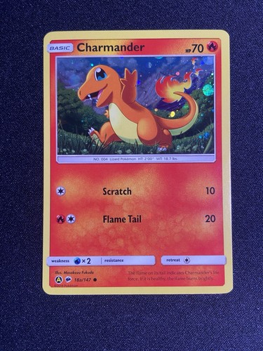 Charmander 18a/147 Burning Shadows Holo Rare Alternate Art Promo Pokémon Card | eBay