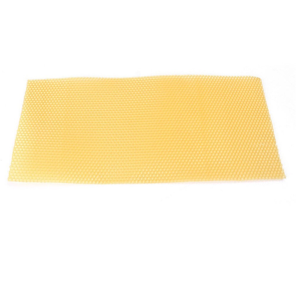 30X Yellow Honeycomb Wax Frames Beekeeping Foundation Honey Hive ...