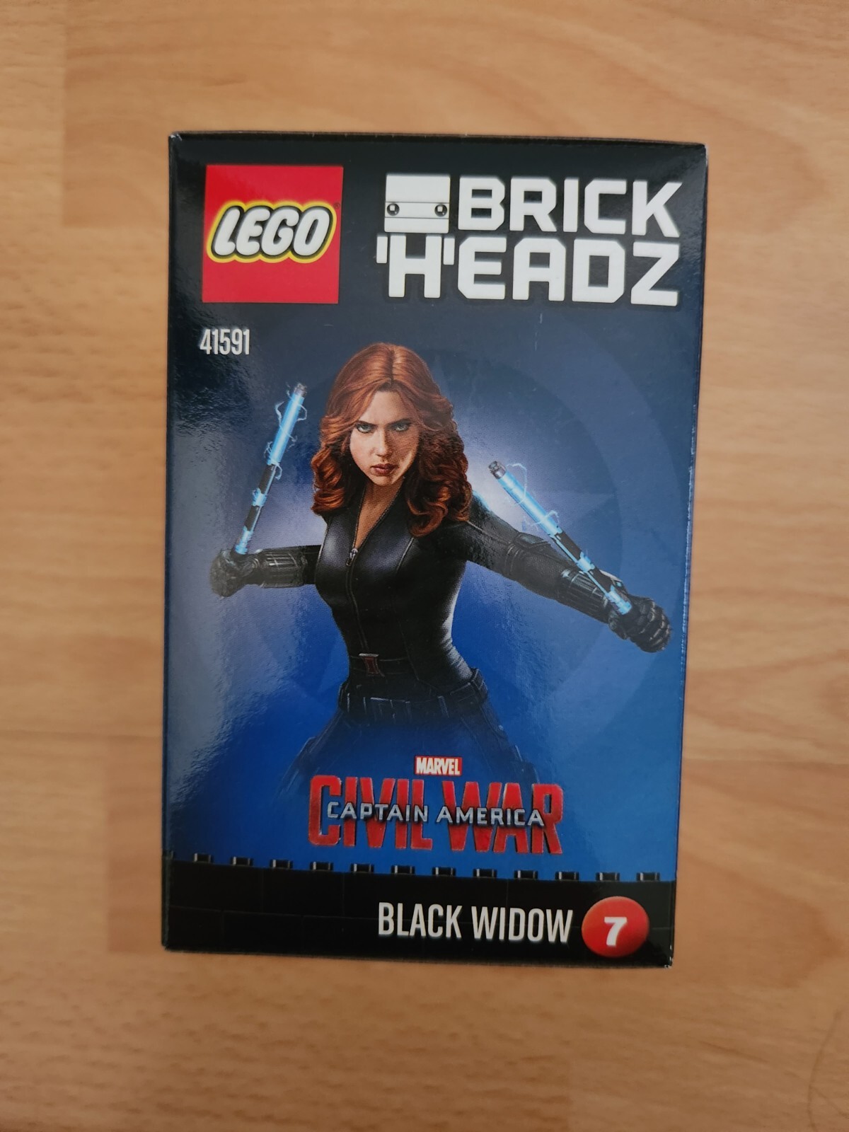 New LEGO Marvel Black Widow Brickheadz 41591 | eBay