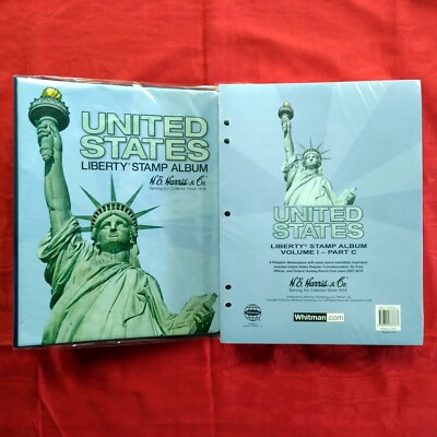 HE HARRIS USA LIBERTY STAMP ALBUM VOLUME 1 PART C 2007-2016 BINDER ...