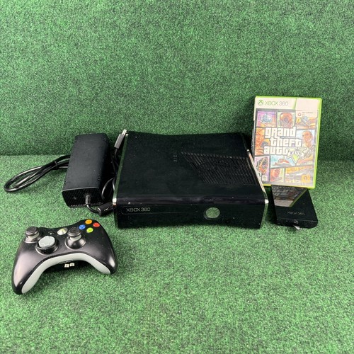 Xbox 360 S Slim Model 1439 250GB Console Bundle W/ Controller & Games ...