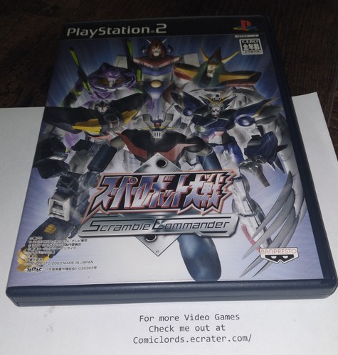 Super Robot Wars Scramble Commander (Playstation 2) PS2 Japan Import ...