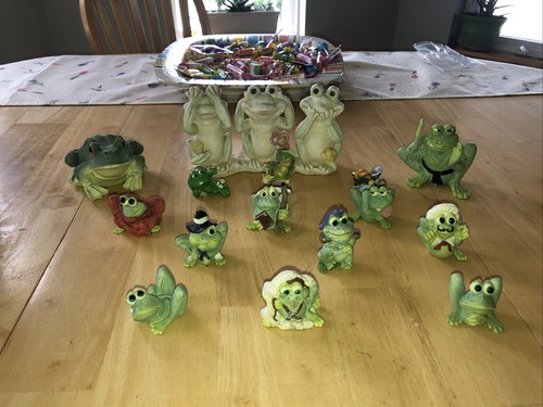 Sprogz Frogs, Lot Of 10 Vintage Plus Bonus frogs. | eBay