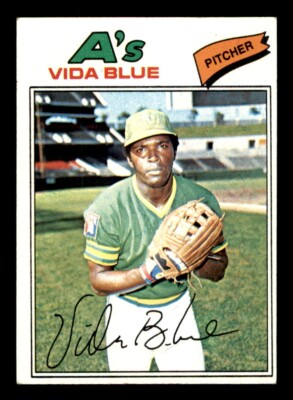 1977 Topps Baseball #230 Vida Blue EX *d3 | eBay