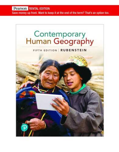Contemporary Human Geography RENTAL EDITION - Paperback - GOOD | eBay