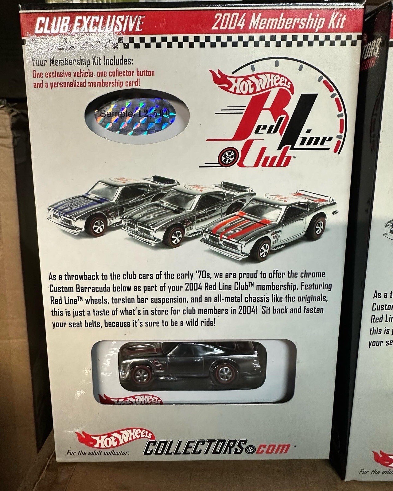 3-SET!!! Hot Wheels Cars Club Exclusive 2004 Membership Kit -SAMPLE ...