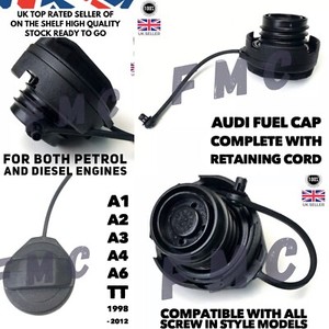 AUDI A3 FUEL CAP A2 A4 A6 A8 Petrol & Diesel TFSI TDI 1998 - 2012 AUDI ...