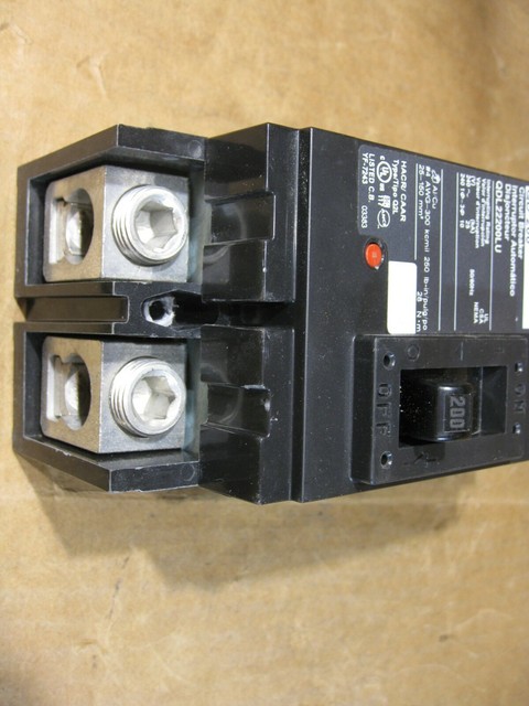 Qdl22200 Square D PowerPact Qd200 200a 200 Amp Circuit Breaker for sale ...