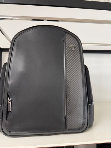 NEW Tumi ARRIVE LARSON MEDIUM 15.5” Laptop Backpack - BLACK LEATHER ...