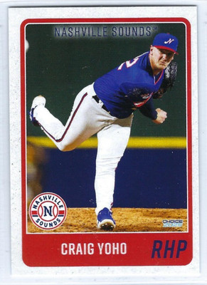 2025 Nashville Sounds (Triple A-Milwaukee Brewers) Craig Yoho | eBay