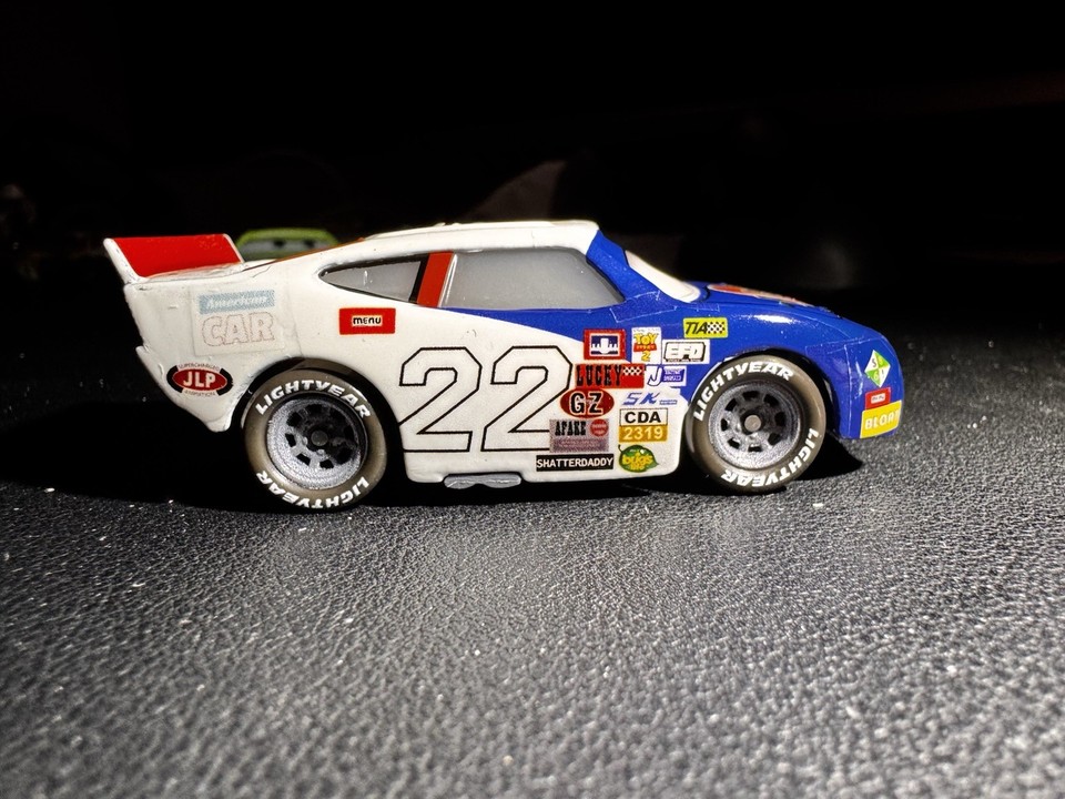 **CUSTOM** 1:55 scale Disney Pixar Cars die cast - R Queen Racer - #22 ...
