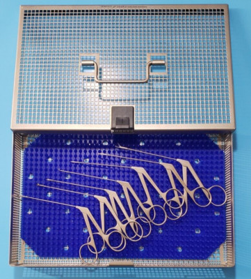 Aesculap OG350R,352R,353R,355R Surgical ENT Scissors Instruments Set of ...