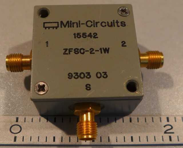 Mini Circuits 15542 Zfsc-2-1w Power Splitter 1-750 MHz for sale online ...