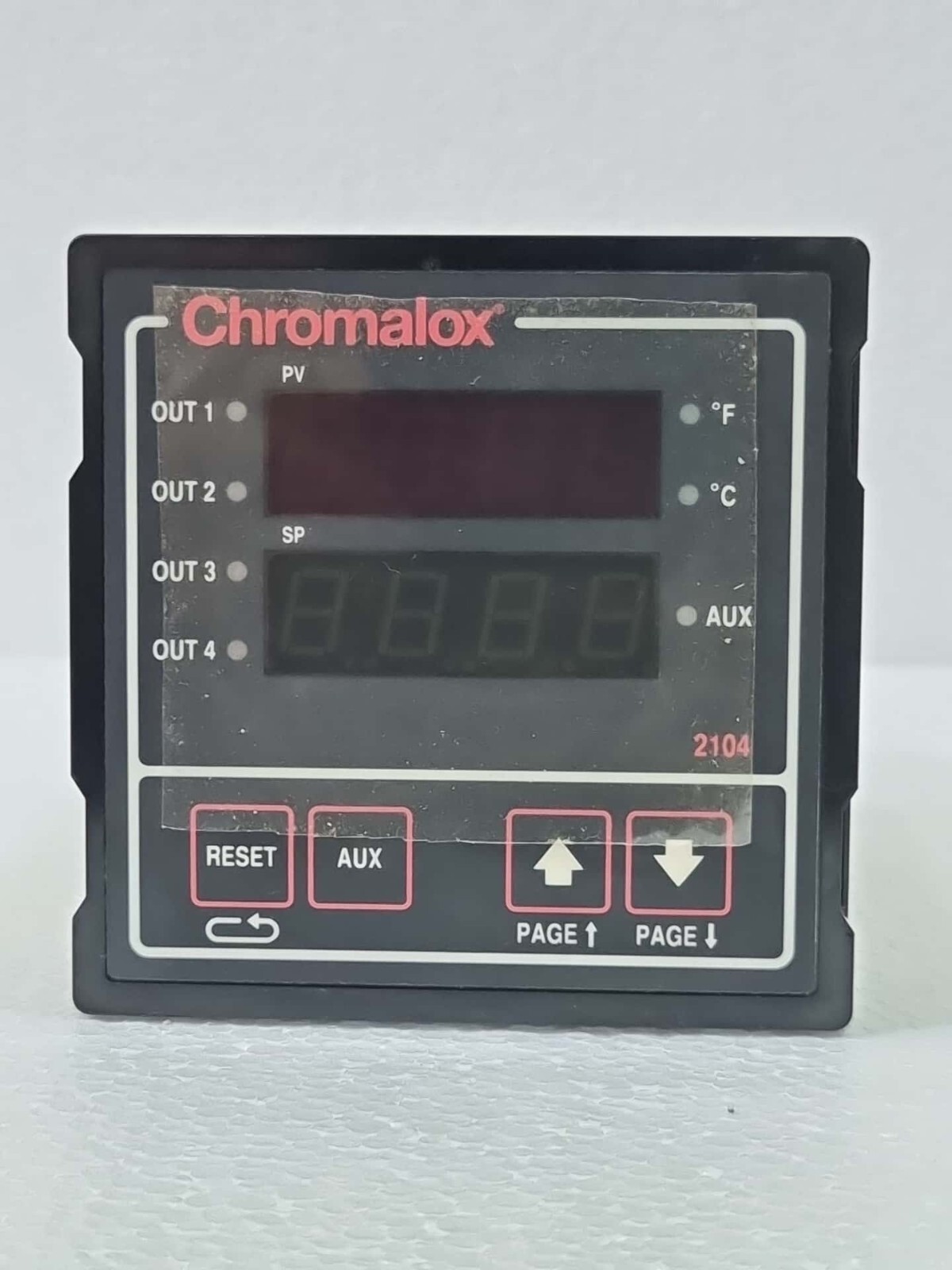 USED CHROMALOX 2104-RO100 TEMPERATURE CONTROLLER 2104RO100 | eBay
