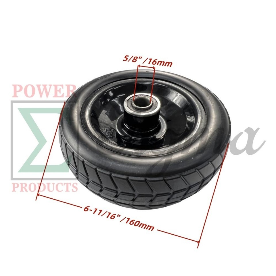 Wheel for Harbor Freight Predator 9500 Watt Inverter Generator 71365 ...
