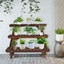 3 Tier Step Design Plant Stand Shelf Racks Freestanding Ladder Flower ...