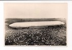 RARE ANTIQUE GRAF ZEPPELIN LZ VI PHOTO in BITTERFELD 28.8.1909 TRAVEL ...