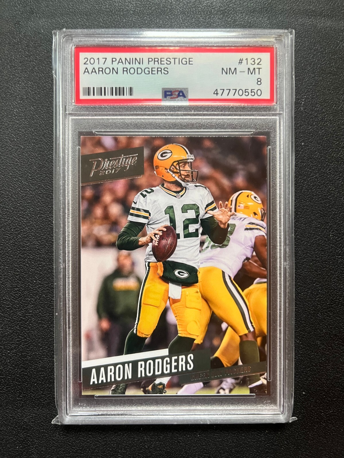 2017 Panini Prestige Aaron Rogers PSA 8 | eBay