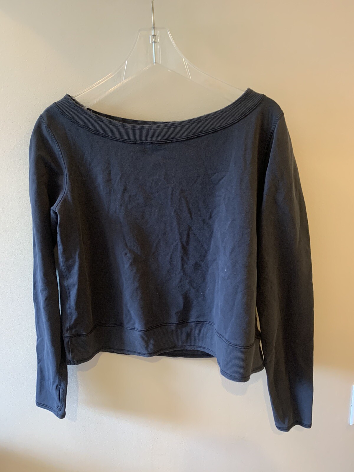 Nancy Rose Navy Blue Workout Top - Gem