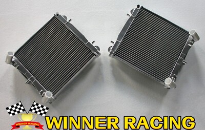 Aluminum Radiators fit Porsche 911 Carrera / Targa (996) 3.4L 3.6L 1997 ...