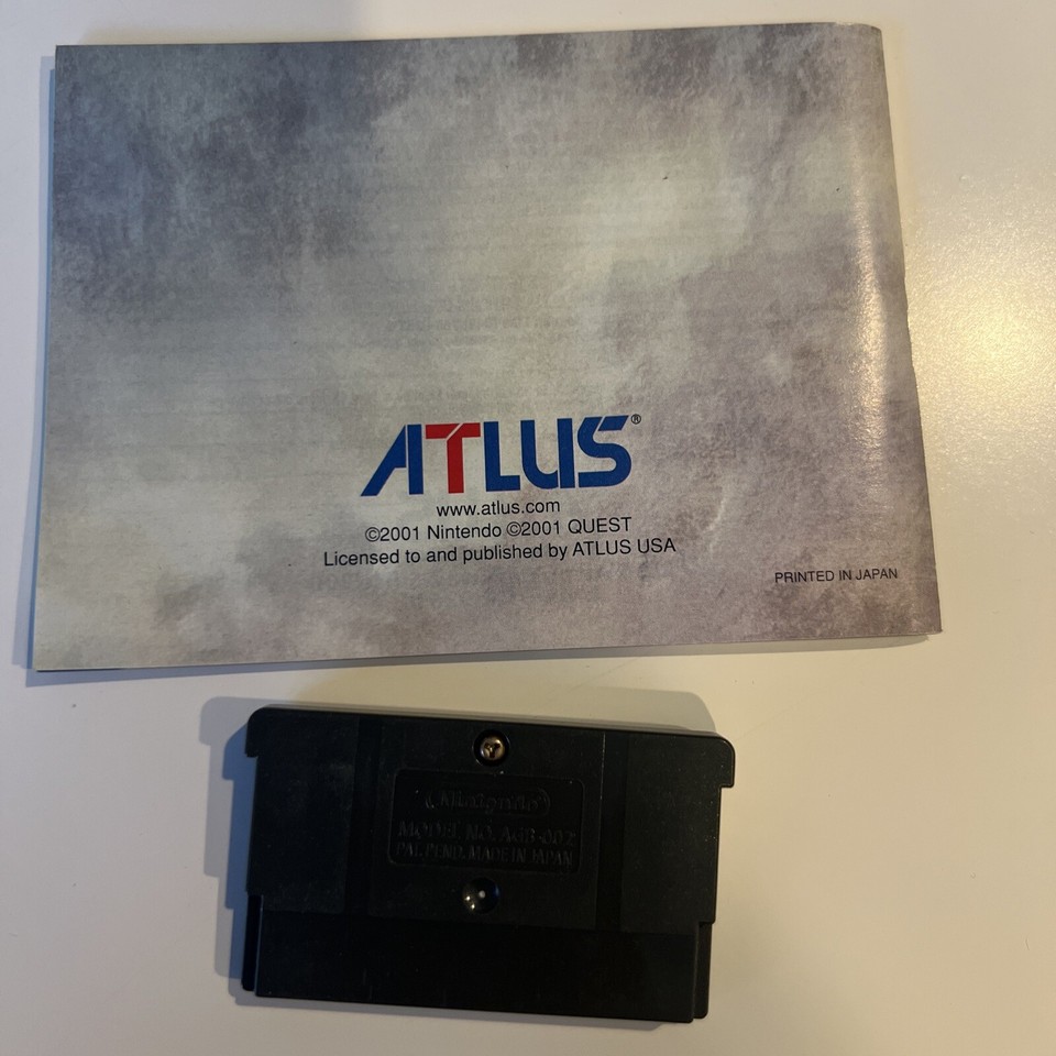 Tactics Ogre: The Knight of Lodis, GBA, with Manual | eBay