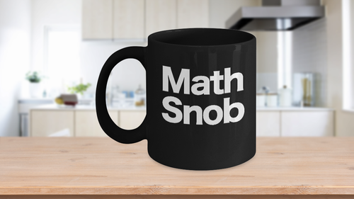Math Nerd Mug Black Coffee Cup Funny Gift Greatest Best Teacher ...