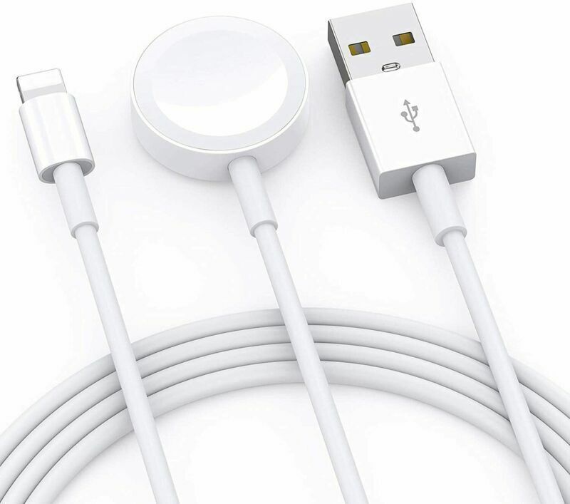 2 in 1 Magnetic Charging Cable For Apple Watch Charger iPhone iWatch ...