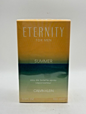 ETERNITY SUMMER BY CALVIN KLEIN 100ML EDT SPRAY(NEW WITH BOX & SEALED ...