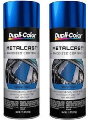 Dupli-Color MC201 Metallic Blue Automotive Spray Paint (2 Cans) | eBay