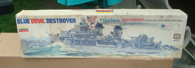 Lindberg Blue Devil Destroyer Fletcher Class Kit. | eBay