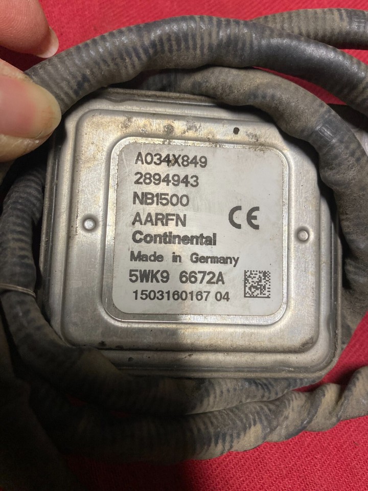 NOx Sensor Nitrogen Oxide Sensor, Cummins 034X849, 2894943, NB1500 | eBay
