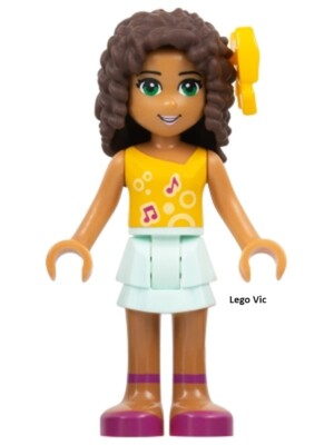 Lego Frnd190 Figurine Friends Andrea du 41309 Musical Duet neuf new | eBay