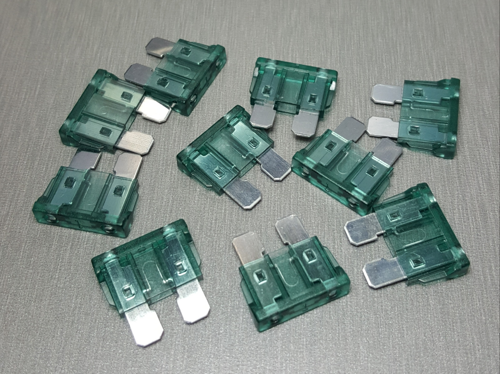 10pcs 1 Amp Green Standard Blade Fuse ATU 1A Wedge Fuse | eBay Australia
