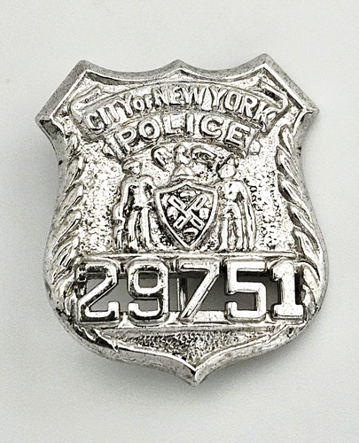 Vintage City Of New York Police Mini Badge Pin #29751 NYPD Mini Shield ...