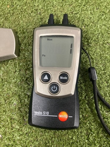 Testo 510 Autoranging Differential Manometer Air pressure Meter used | eBay