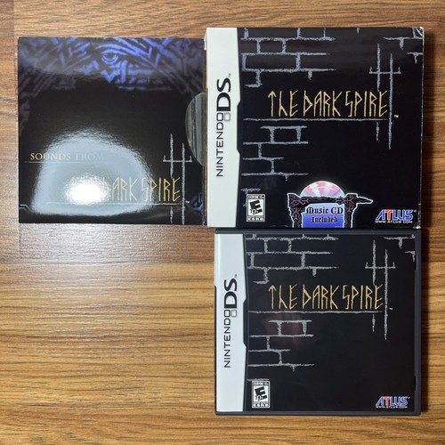 The Dark Spire Atlus Nintendo DS Rare Complete In Box CIB With Manual ...