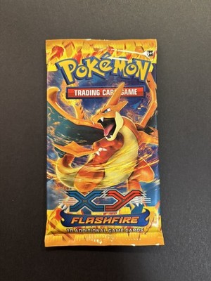 Pokemon XY Flashfire Booster Pack Mega Charizard Y Artwork, Sealed | eBay