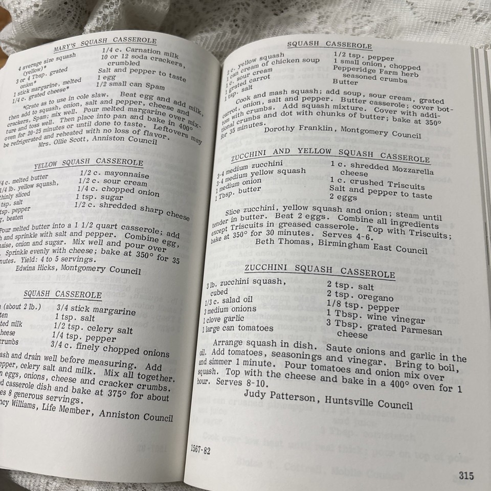 calling all cooks Alabama Telephone Pioneers Cookbook, Yellow, Preowned ...