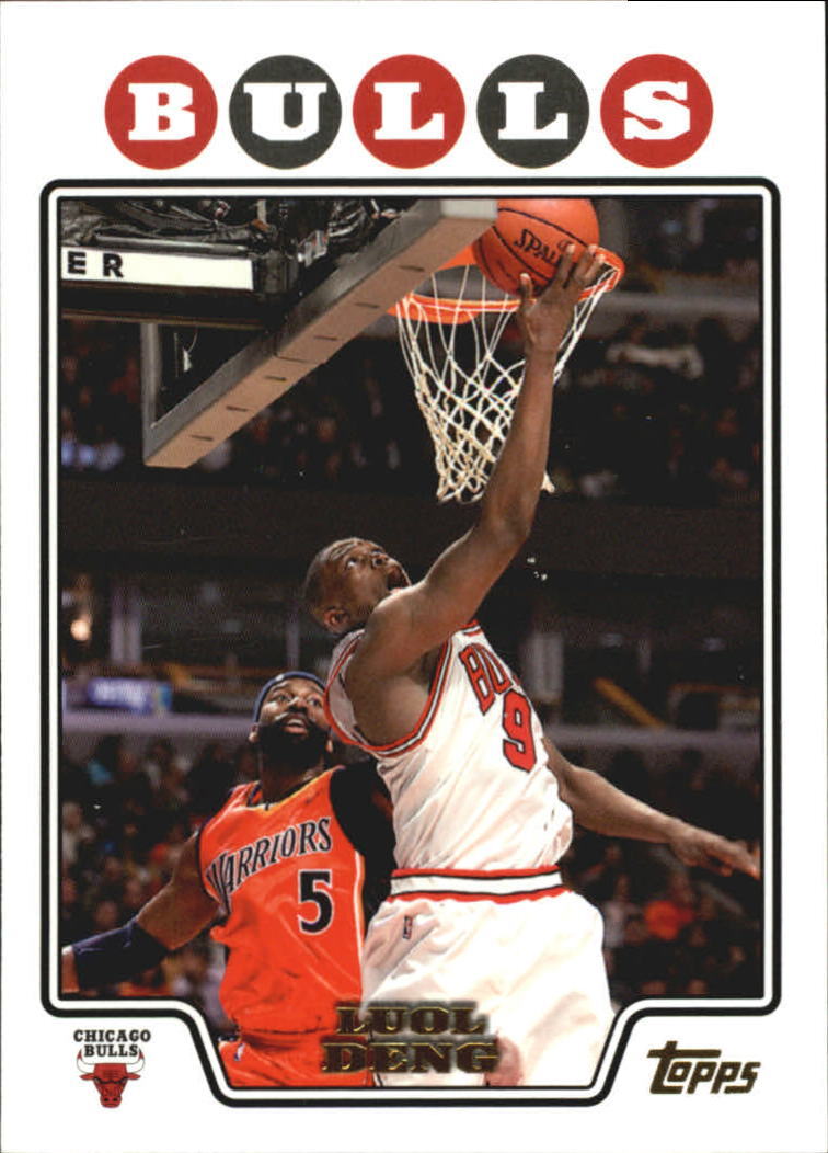 2008-09 Topps Gold Foil Chicago Bulls Basketball Card #46 Luol Deng | eBay