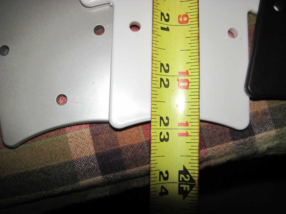 NEW Monte Carlo BROWN WHITE 23" REPLACEMENT CEILING FAN BLADE SET OF 5 ...