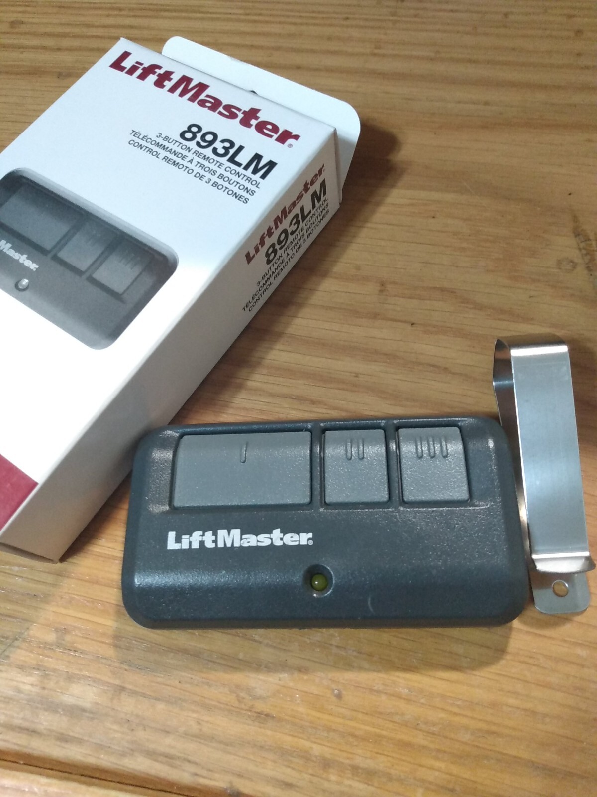 Genuine OEM 893LM LiftMaster Garage Door Opener Remote MyQ Security+ 2. ...