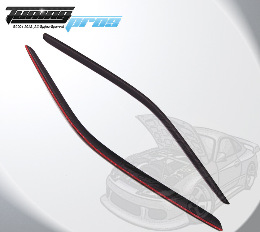 For Dodge Challenger 2008-2016 Smoke Window Rain Guards Visor Deflector ...