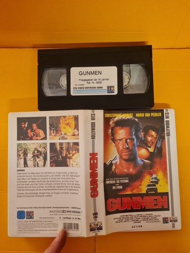 VHS (2) GUNMEN mit Christopher Lambert und Mario van Peebles | eBay