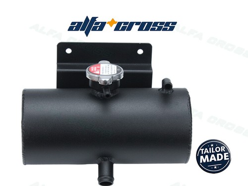 1.5L Universal Horizontal Round Alloy Radiator Coolant Overflow ...