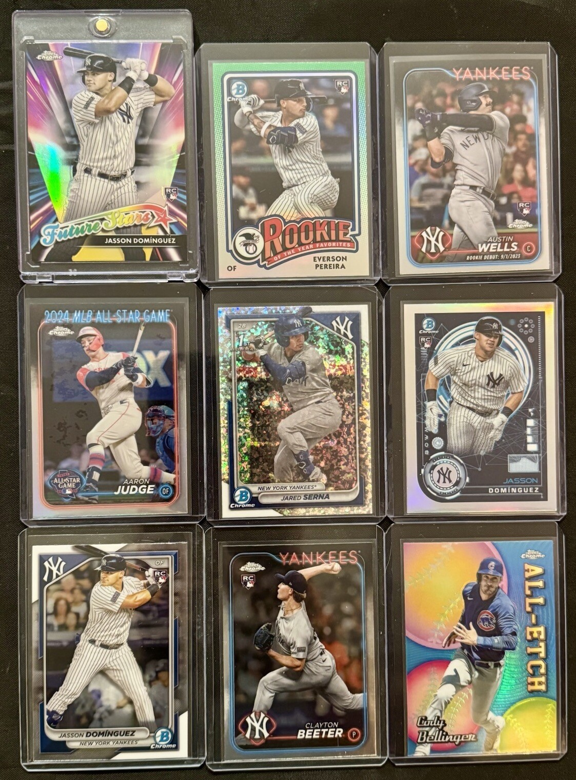 Jared Serna (1st Mini-Diamonds) & Jasson Dominguez (RC Future Stars ...