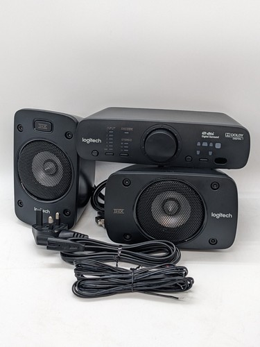 Speaker/control panel/cable ONLY Logitech Z906 5.1 satellite side ...