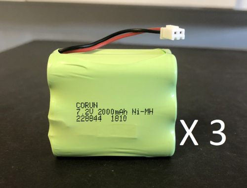 Brand New "3" 2Gig 2GIG-BATT1 Standard Alarm Back Up Battery for 2Gig ...